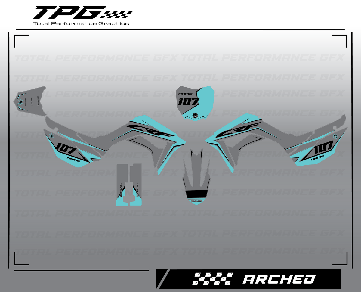 ARCHED FULL KIT - HONDA – TOTAL PERFORMANCE GFX